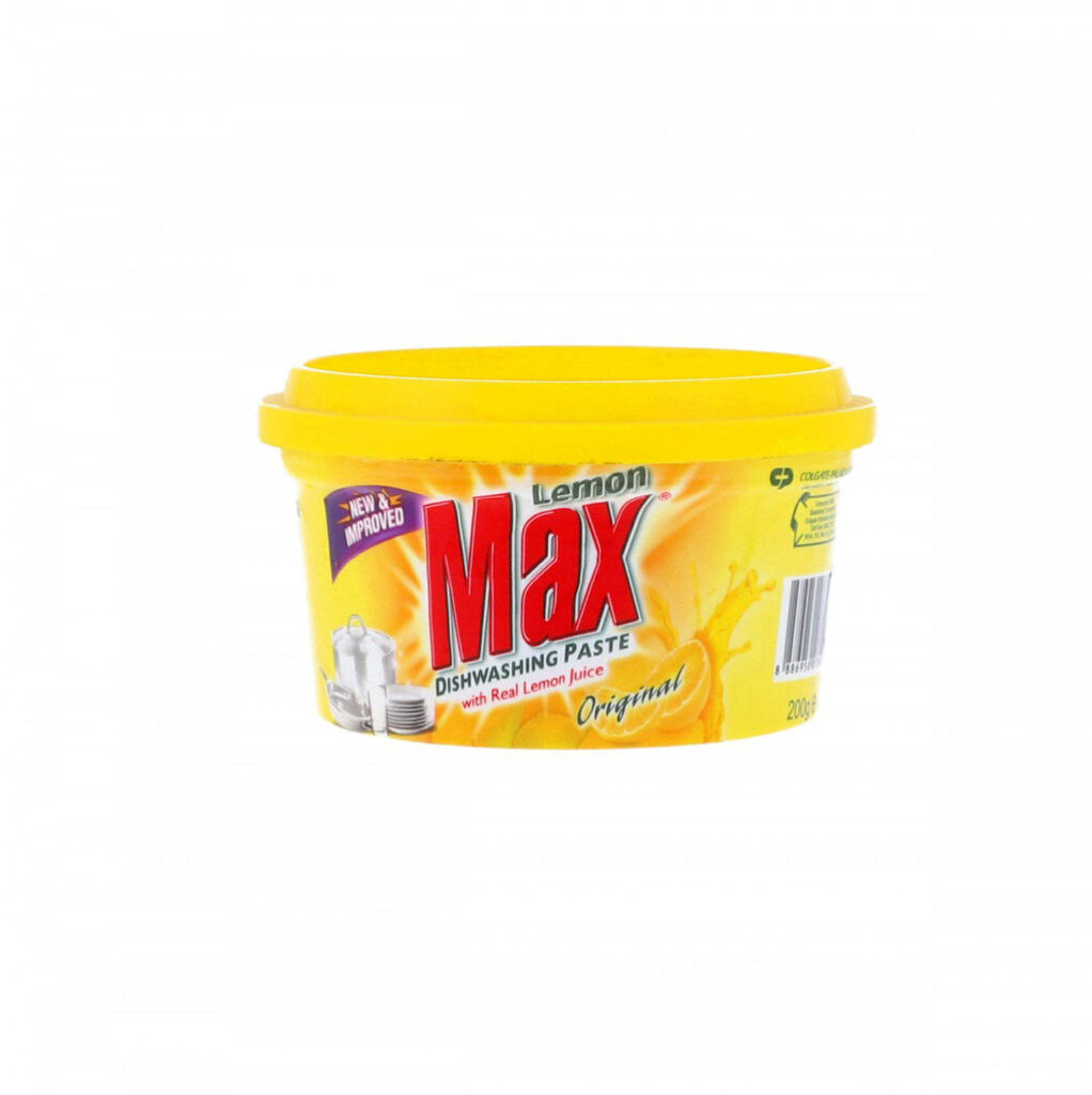 Lemon Max Dishwashing Paste Yellow Original 200g - Pakmart.pk